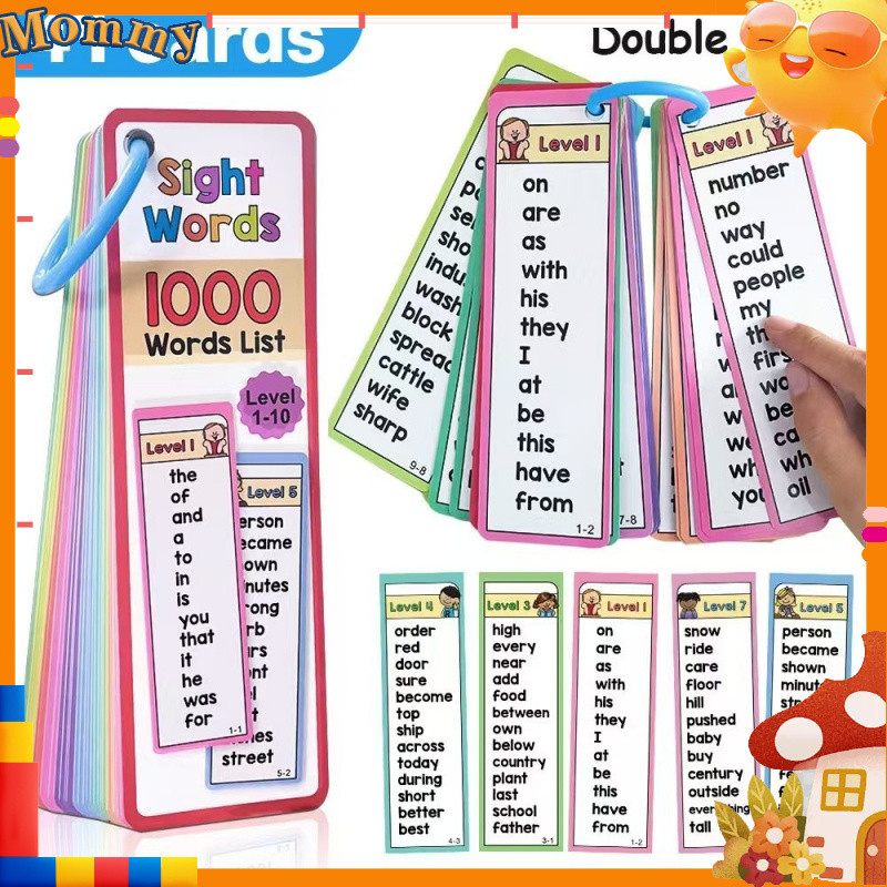 1000 English Sight Words Flashcards 41 cards Dolch Sight Word,High ...
