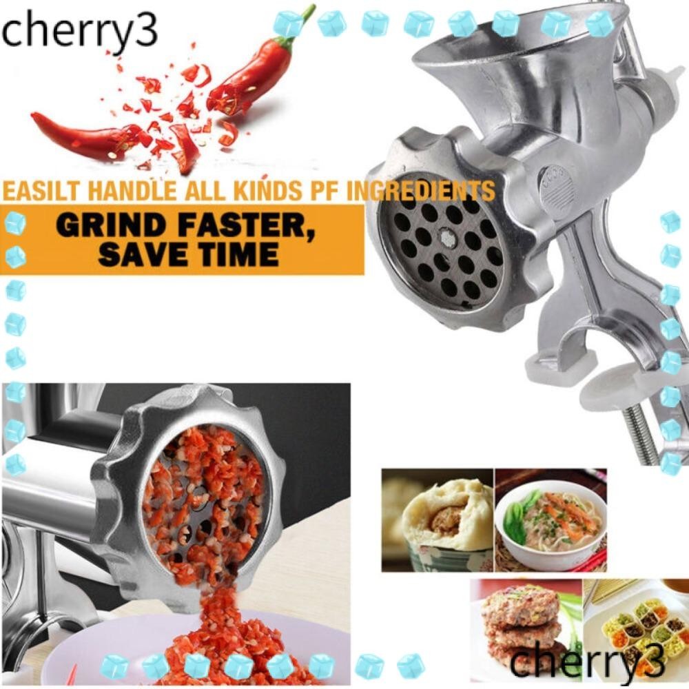 CHERRY3 Noodles Grinder, Heavy Duty Hand Operated Meat Mincer Grinder ...