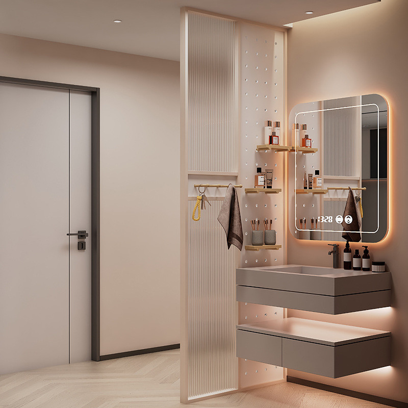 Q-6/Modern Wire-Wrap Board Changhong Glass Partition Wash Basin ...