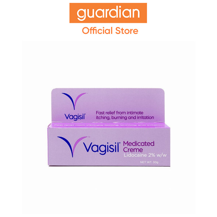 Vagisil Medicated Creme, 30g | Shopee Singapore