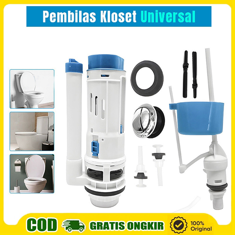 TOMBOL [Fast Shipping]universal Dual Flush Sitting Closet Float (Two ...