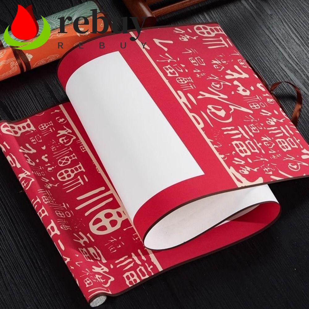 REBUY Vintage Rice Paper Scroll, Painting Drawing Paper Self-made Gifts ...