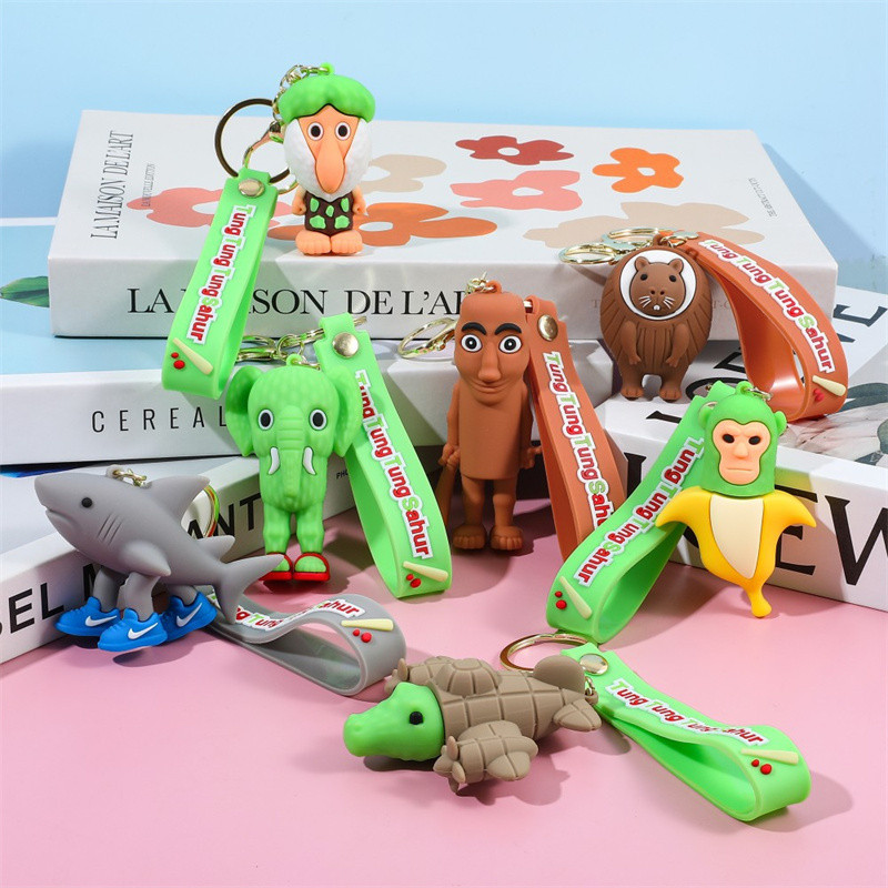 [ponajimy] Italian Brainrot Keychain Accessories, Tralalero Tralala ...