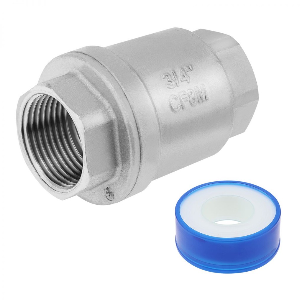 3/4 inch Stainless Steel Spring Check Valve for Well / Pump / Tank with ...