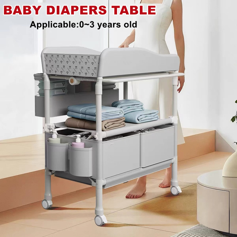 Foldable Diaper Table Baby Care Table Diaper Changing Table For Newborn ...