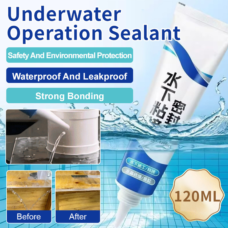 Underwater work sealant special waterproofing tape water leakage repair ...