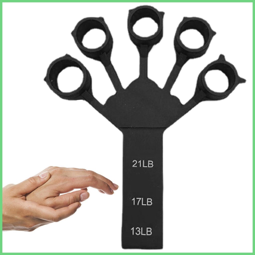 Hand Grip Exerciser Adjustable Resistance Finger Exercise Bands For ...