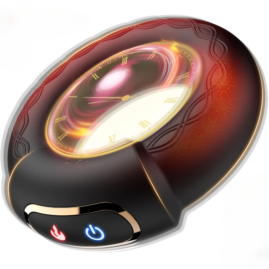 New Vibrating Rings Cock Ring with Heating Vibrators Penis Ring Erotic ...