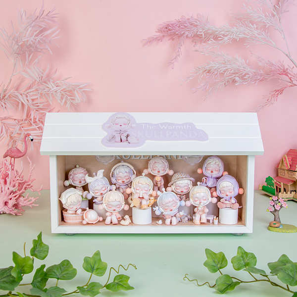 acrylic display box toy storage POPMART Bubble Mart SKULLPANDA ...