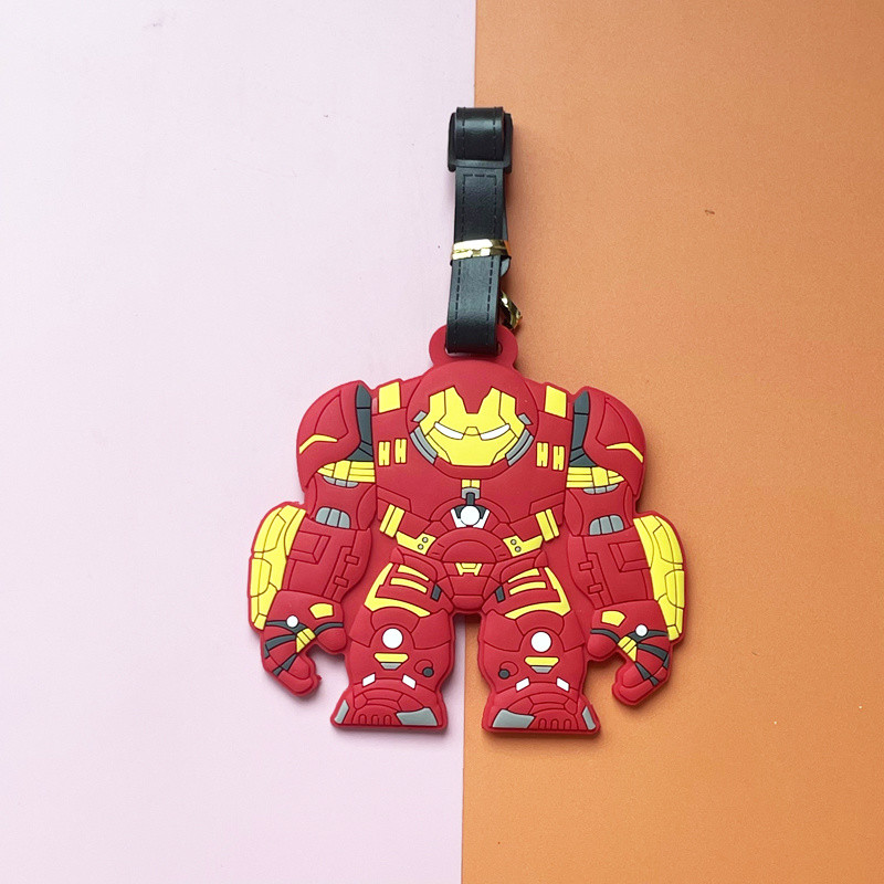 Travel Essential Boarding Pass Name Tag Luggage Tag Spiderman Q Version ...