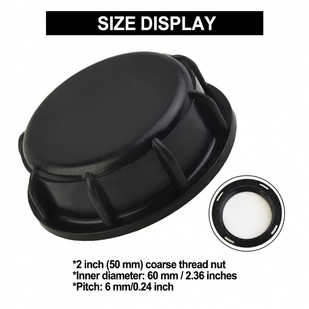 IBC Tank Lid Practicall Top Accessories Water Liquid Tank Black Cap ...