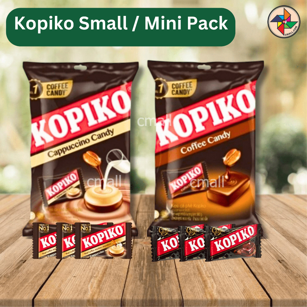 [CM] Kopiko Candy Cappuccino / Coffee Hard Candy Small Pack (100pcs ...