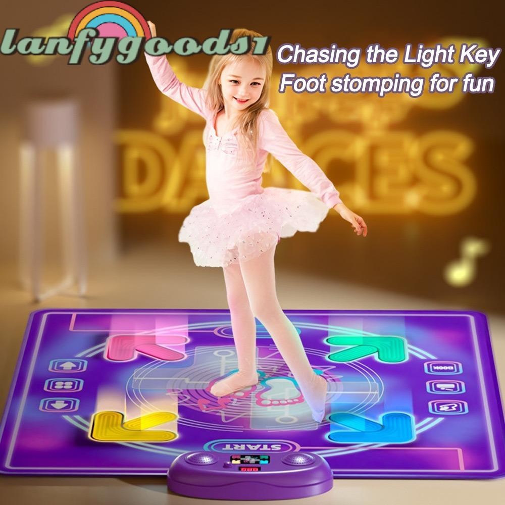 LANFYGOODS1 Dancing Mat, USB Jump Training USB Wired Dance Mats, High ...