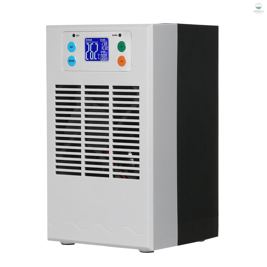 Screen Mute Fish Display Quiet Fish Semiconductor Cooler Lcd Water ...