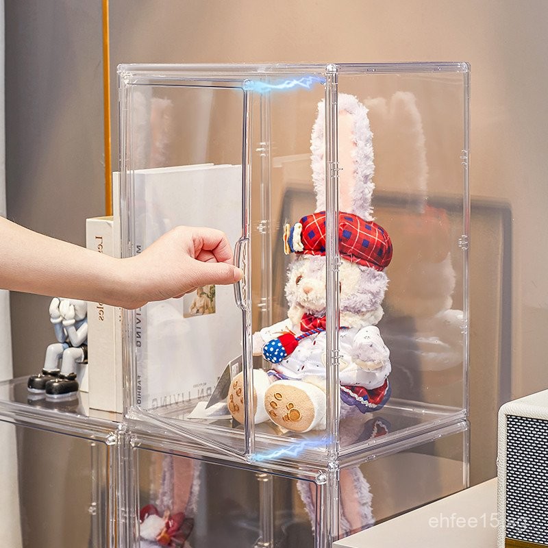 Display Case for Figurines, Doll Storage Rack, Plush Toy Model, Pop ...