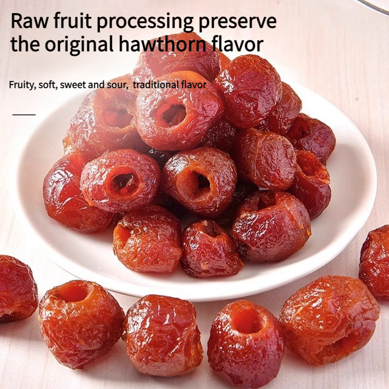 【No-Additive Seedless Hawthorn--色泽诱人】Hollow Hawthorn Without Core ...