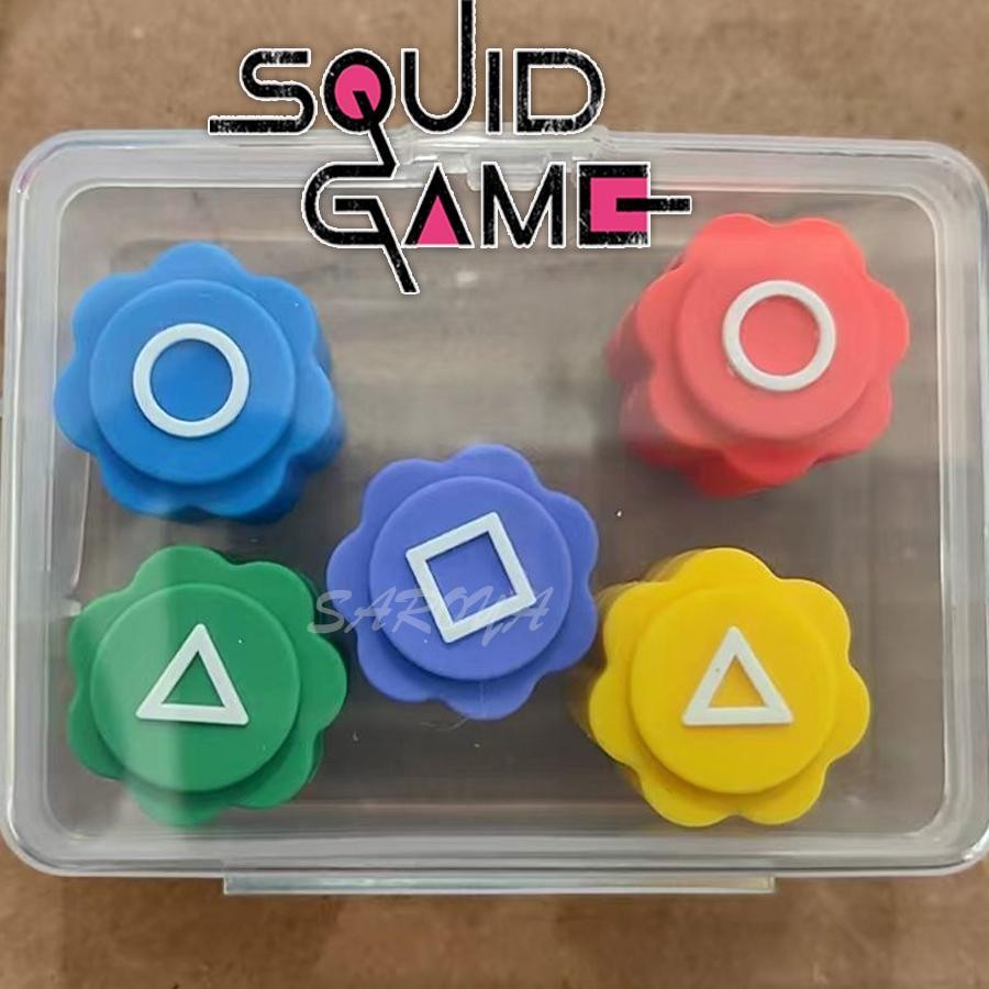 Gonggi Set Squid Game Gonggi Stones Traditional Korean Stone Catching ...