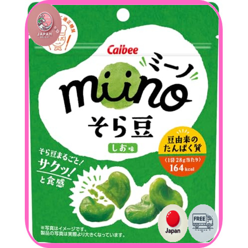 🌸【Directly from Japan】🇯🇵Mino Calbee miino Broad Bean Shio Flavor Snack ...