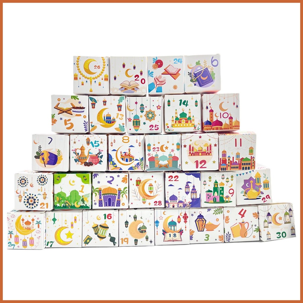 Ramadans Advent Calendars Boxes 30 Day Ramadans Countdown Ramadans ...