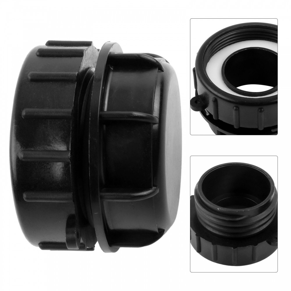 IBC Tank Adapter Spout Ball Valves Black IBC Tanks/containers Rain ...
