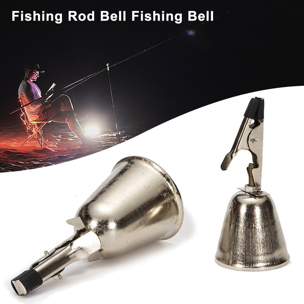 Fishing Bite Alarms Rod Bell Line Iron Clip Loud Sound Corrosion Rust ...