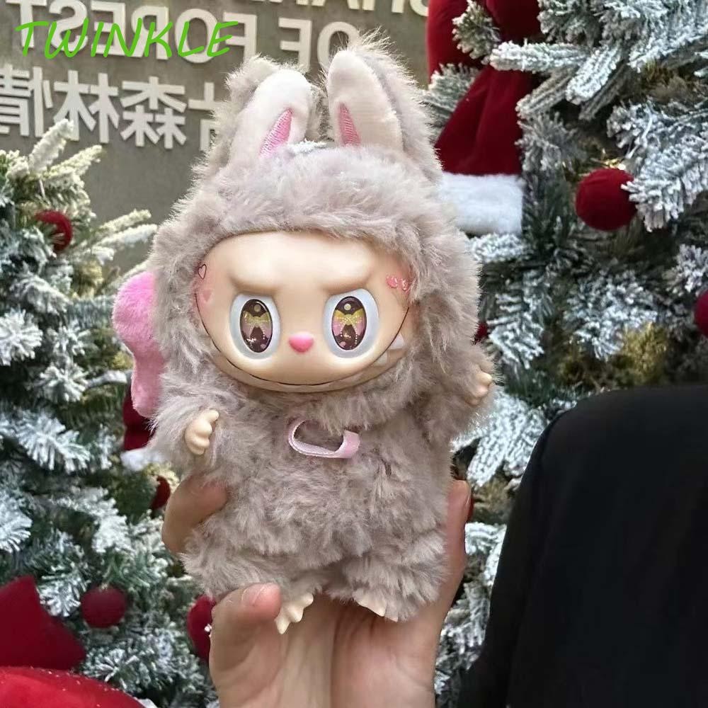 TWINKLE1 Labubu Zimomo Plush Doll, Cartoon Pop Mart Keychain Labubu ...