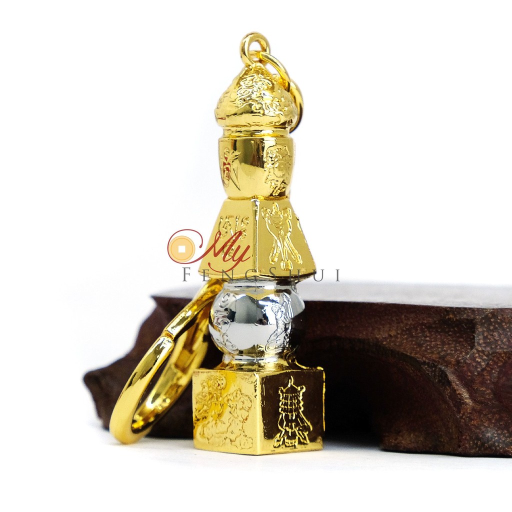Feng Shui Mini Five 5 Element Pagoda Amulet To Protect Against The Five ...