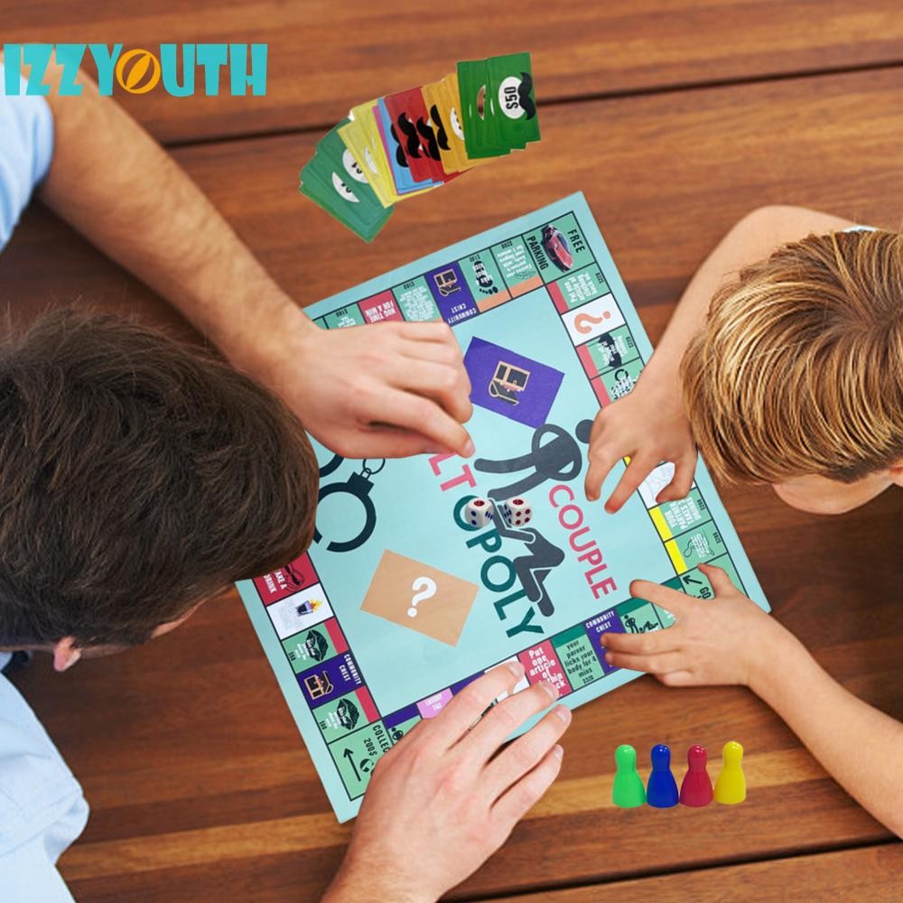 Adultopoly Board Game Couple Board Game Interactive for Boyfriend ...