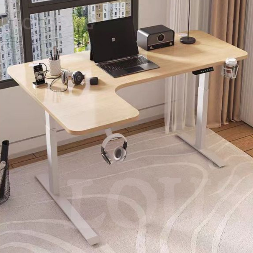 LOUSD intelligent Electric Lift Table Ergonomic Office Home Computer ...