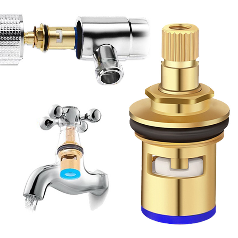 [XFD] 1PC Faucet Valves Replacement Universal Tap Valve Brass Cartridge ...