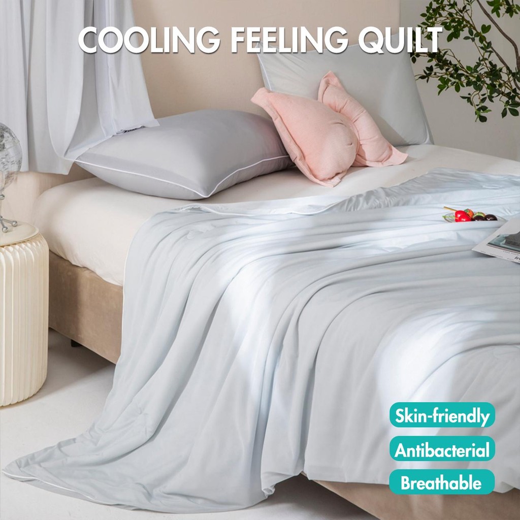 Upgrade Your Sleep with Our Machine Washable Silk Summer Quilt ...