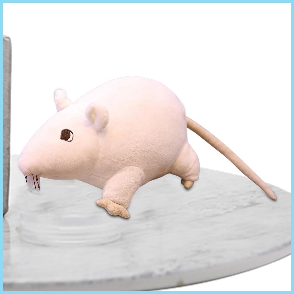 Rats Plushie Toy Realistic Plush Toy Soft Mice Stuffed Animal Small Cat ...