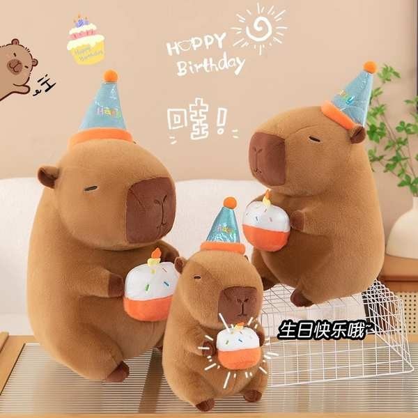 capybara capybara plush Kapibala capybara capybara plush toy dolls boy ...