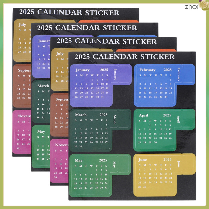 Planner Sticker Month Tabs for 2025 Notes Stickers Sticky Index Monthly ...