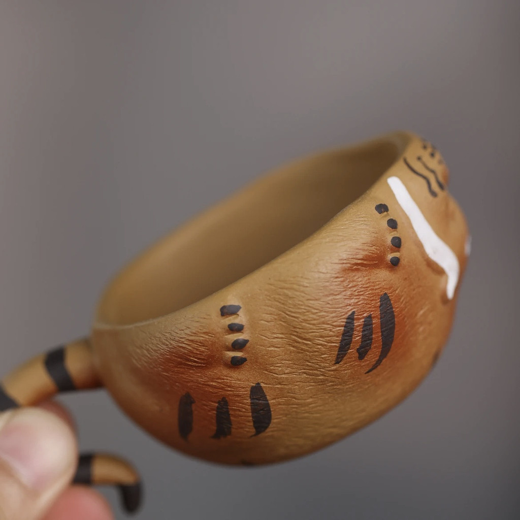 Yixing Handmade Zishahu Tiger Master Cup 80cc Tea Cup Chinese Style ...