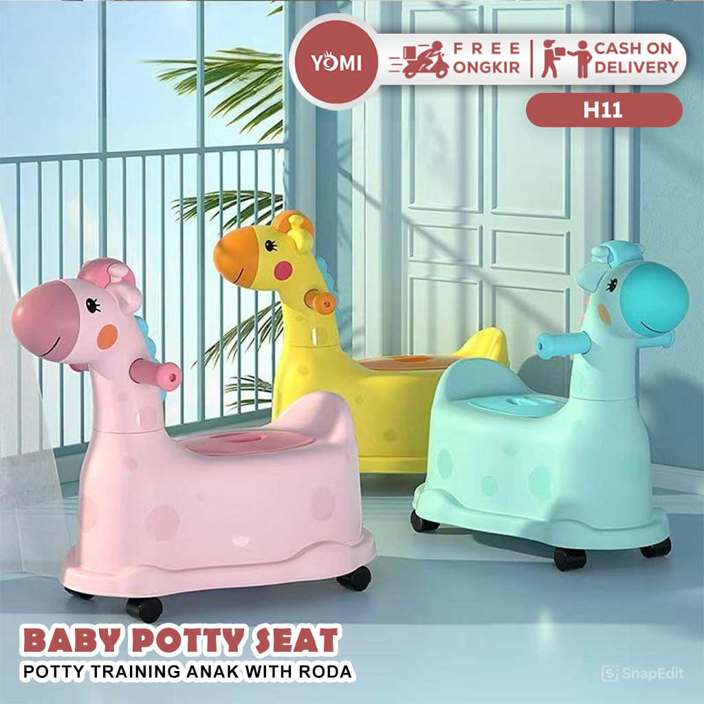 Yomi children's Potty training with wheels H11/ Baby Potty Seat / Potty ...