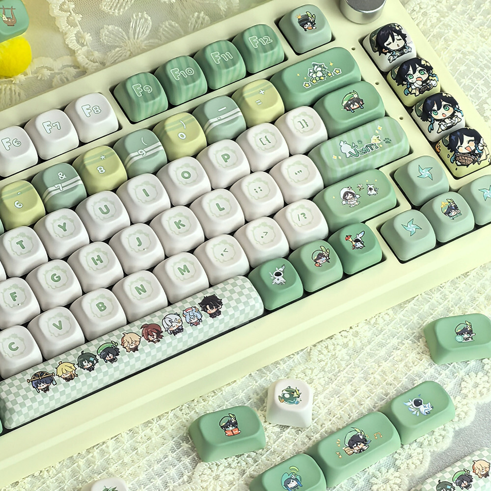 Venti Keycap MOA Profile PBT Fivesided Dye Sublimation Mechanical Round ...
