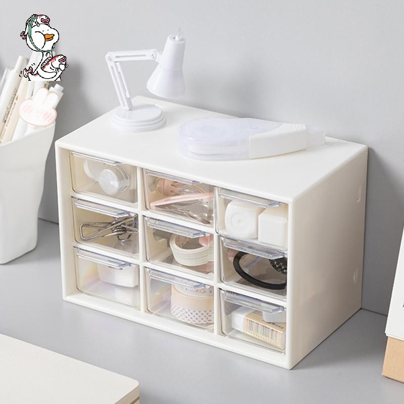 Desktop Storage Box Small Storage Drawer Storage Box Drawer Space ...