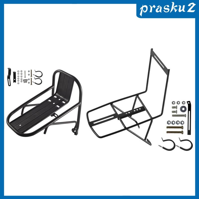 [Prasku2] Bike Front Rack Carrier Easy Installation Front Fork Rack ...