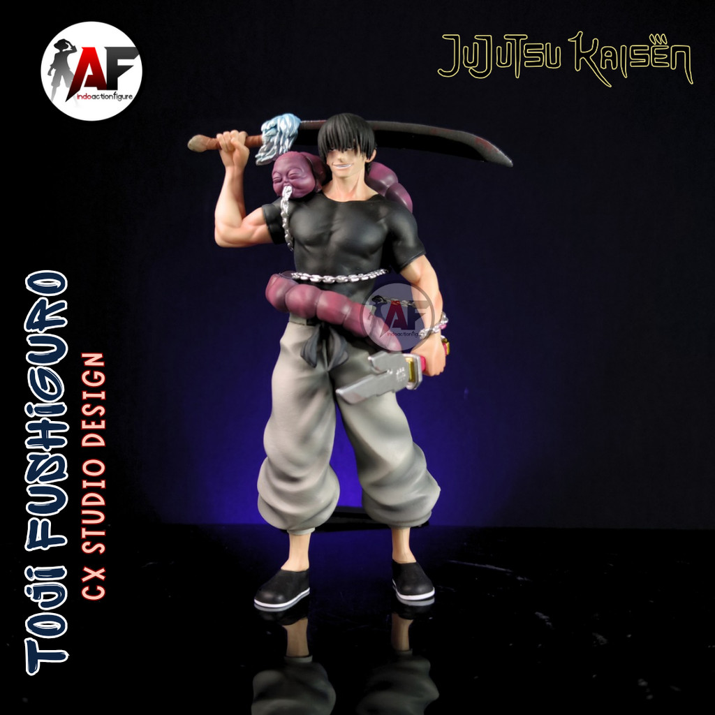 Jujutsu Kaisen Toji Fushiguro CX Studio Recast Action Figure | Shopee ...