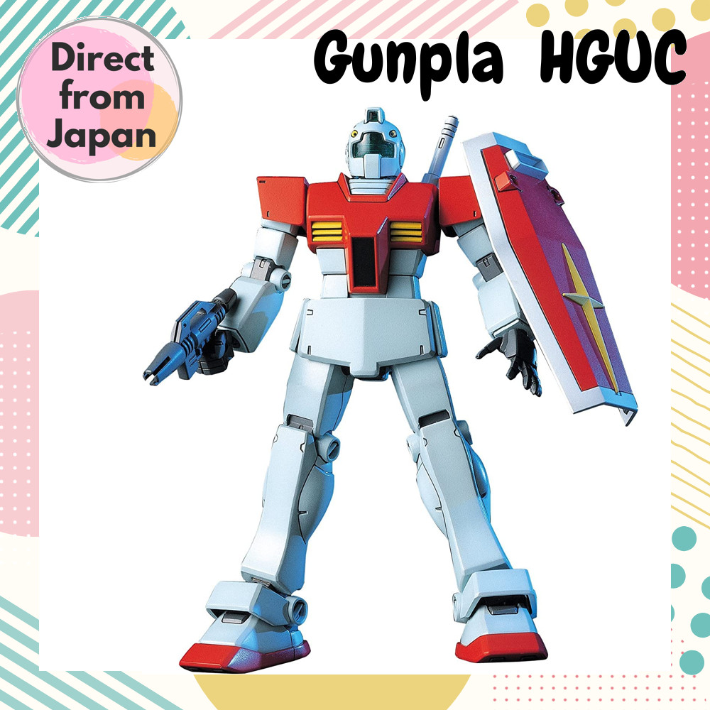 BANDAI SPIRITS Gunpla HGUC 1/144 RGM-79 Jim (Mobile Suit Gundam)[Japanese Hobby][Direct from ...