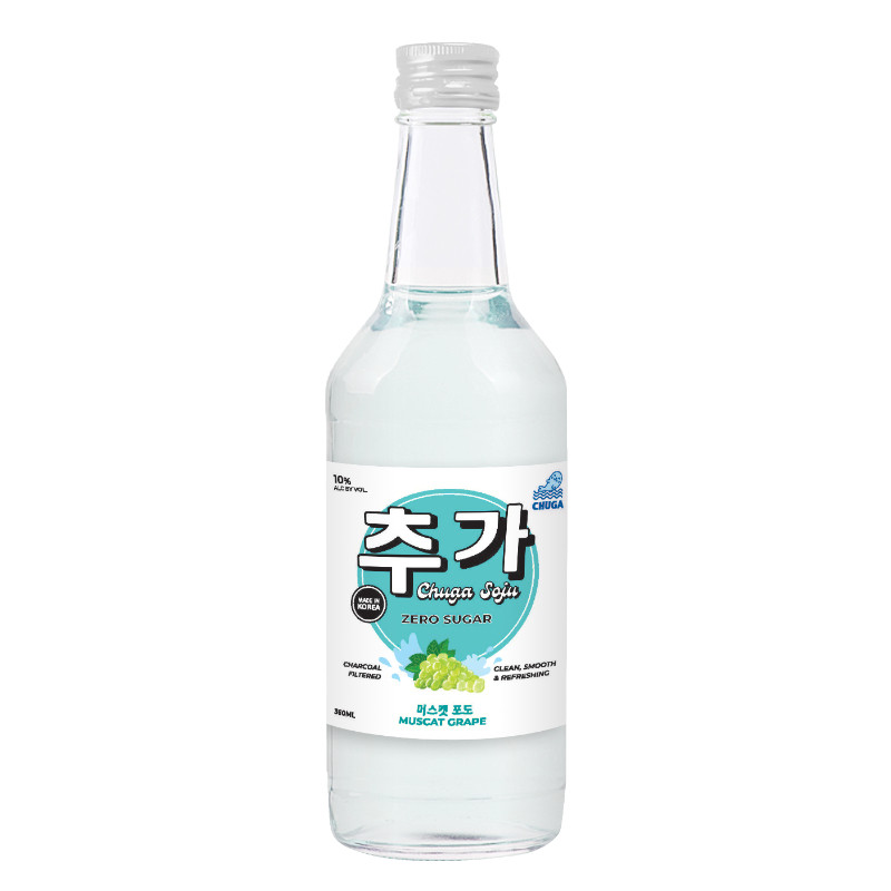 Chuga Zero Sugar Muscat Grape Soju 360ml | Shopee Singapore
