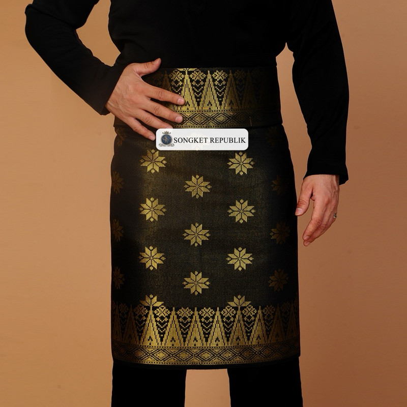 Songket Republik Sampin Weaving Bunga Tabur Bintang Raya 2025 Men's ...