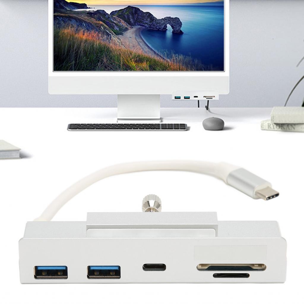 Supergoodsales For OS X AIO PC USB C Hub 6 in 1 USB3.1 Gen2 10Gbps Plug ...