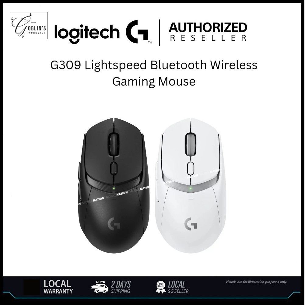 Logitech G309 Lightspeed Bluetooth Wireless Gaming Mouse | HERO 25k ...