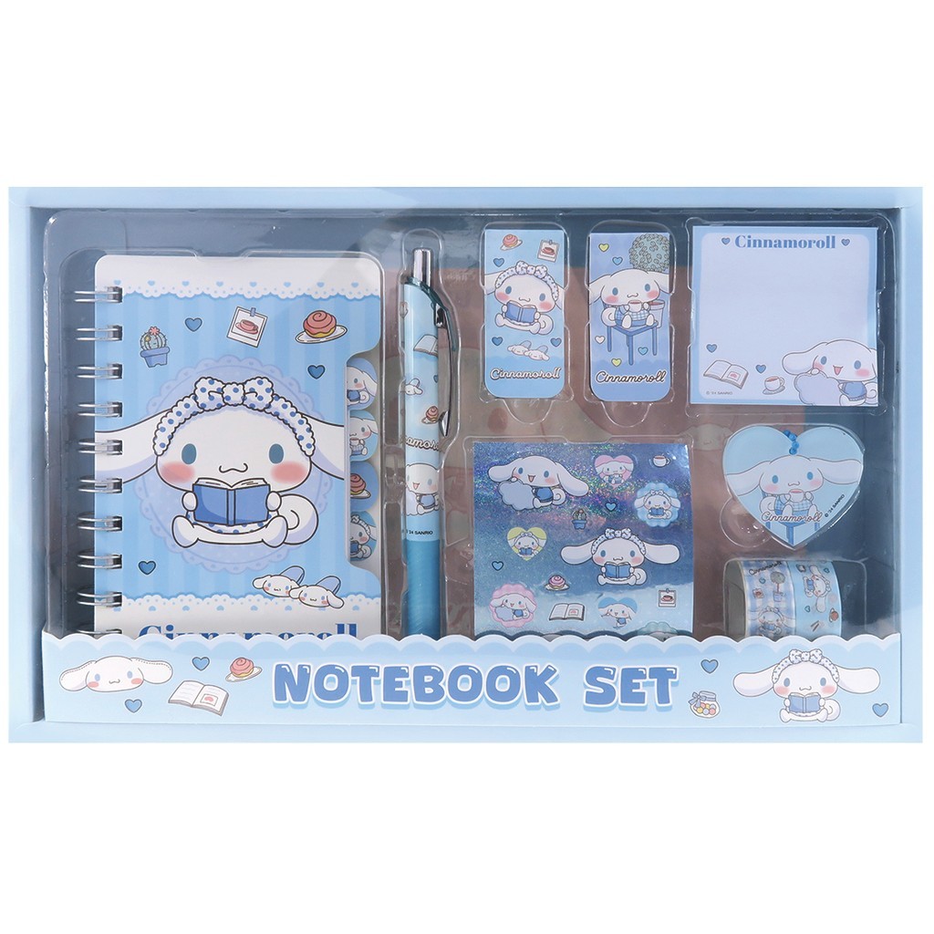 Cinnamoroll Emoji Note Book Set (9846) | Shopee Singapore