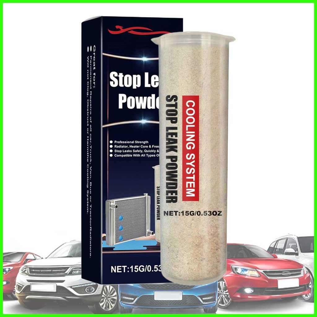 Radiator Stop Leak Heater Core Stop Leak Powerful Stop Leak Powder ...