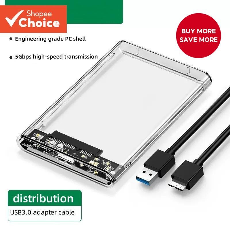 USB C Hard Drive Case Type C 3.0 2.0 External HDD Enclosure 2.5 inch ...