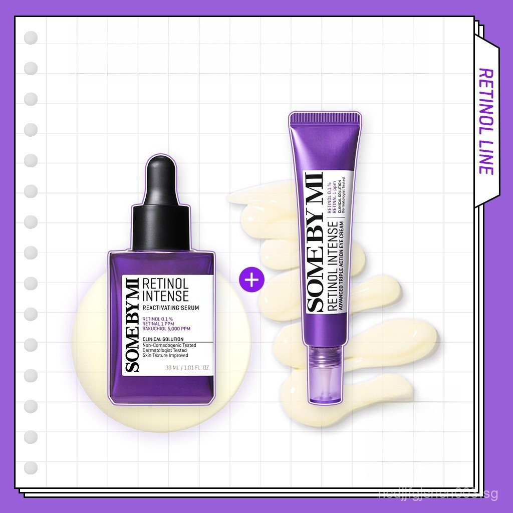 SOMEBYMI Retinol Intense Set(Eye Cream, Serum, Sheet Mask) [Wrinkle ...