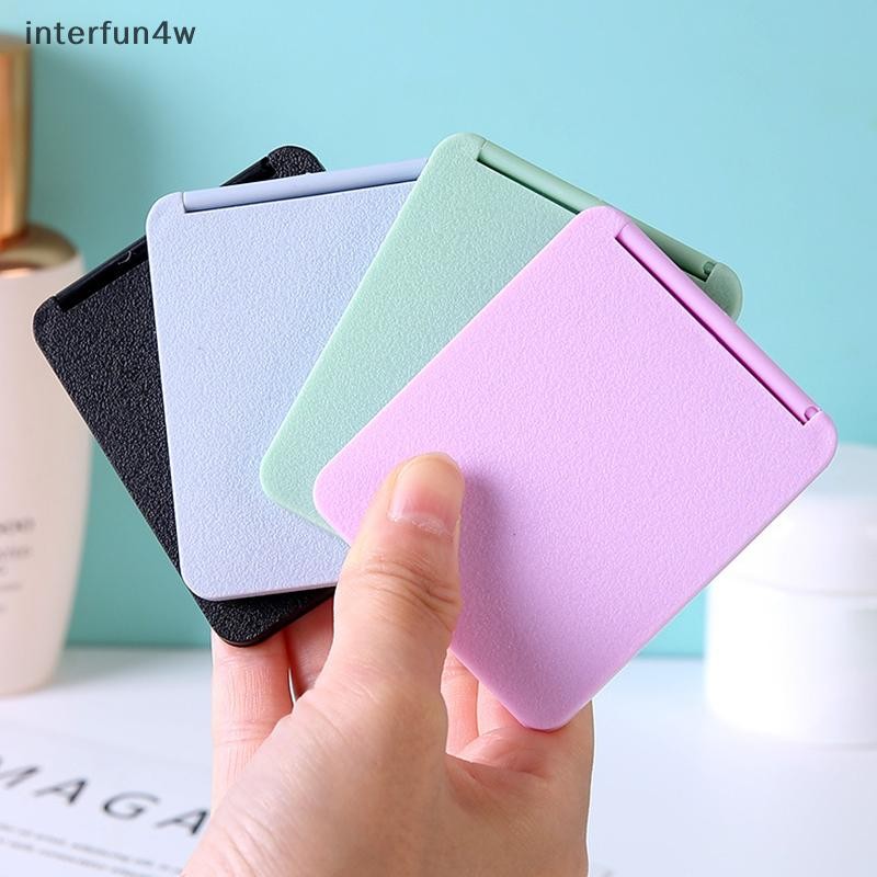 interfun4w Plastic Folding Mirror Pocket Mini Portable Makeup Mirrors ...